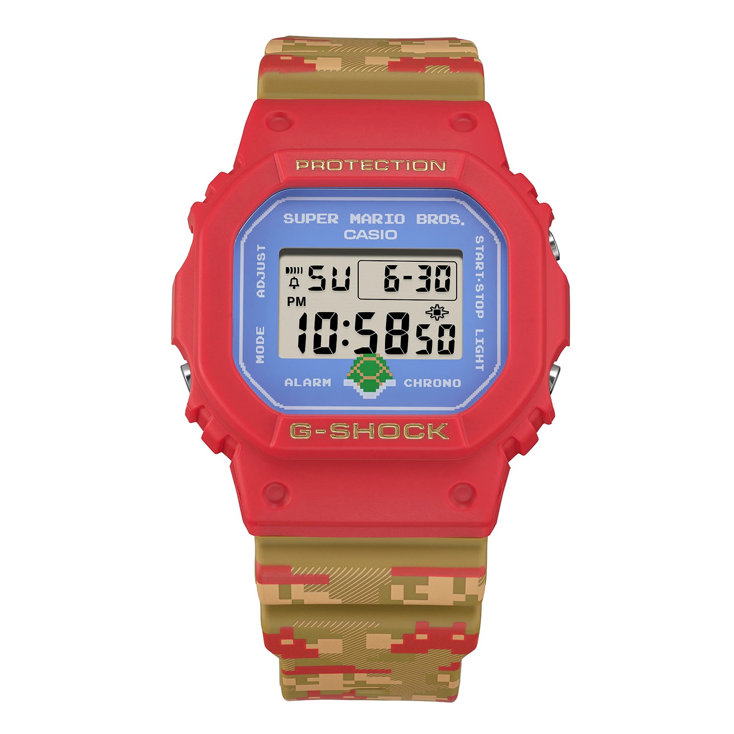 Casio Super Mario Bros G-Shock modelo DW5600SMB-4 – Más Que Relojes